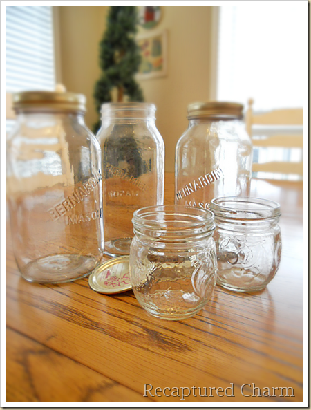 Recaptured Charm: Mason Jar Tea Lights